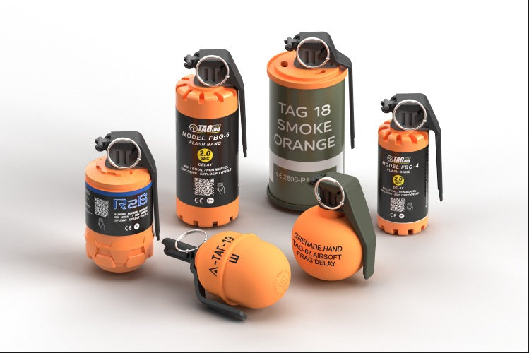 TAGinn Pyrotechnic Hand Grenades – Rocket Tactical PRO