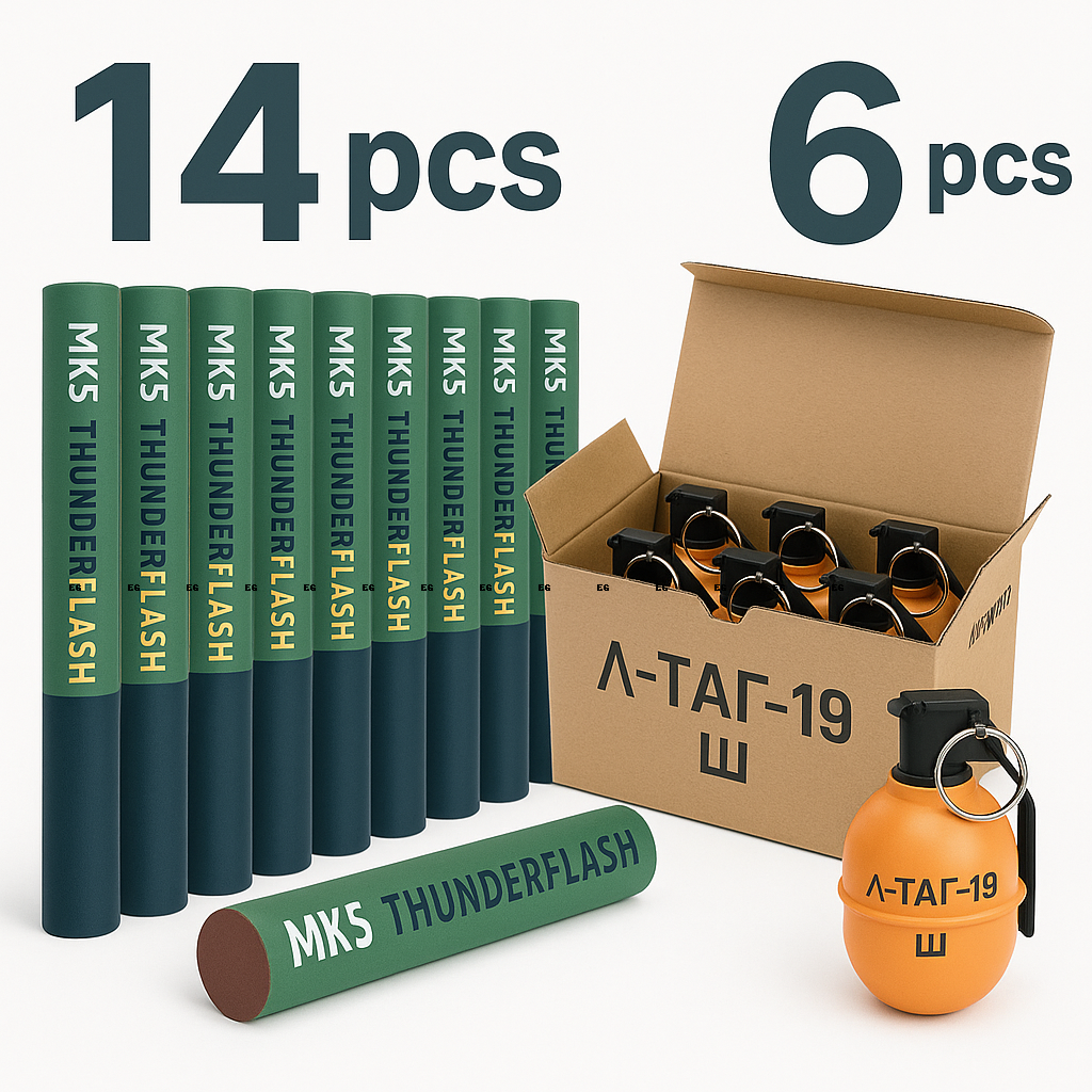 Field Pyro Deal Pack | Flashbang & Frag – Rocket Tactical PRO